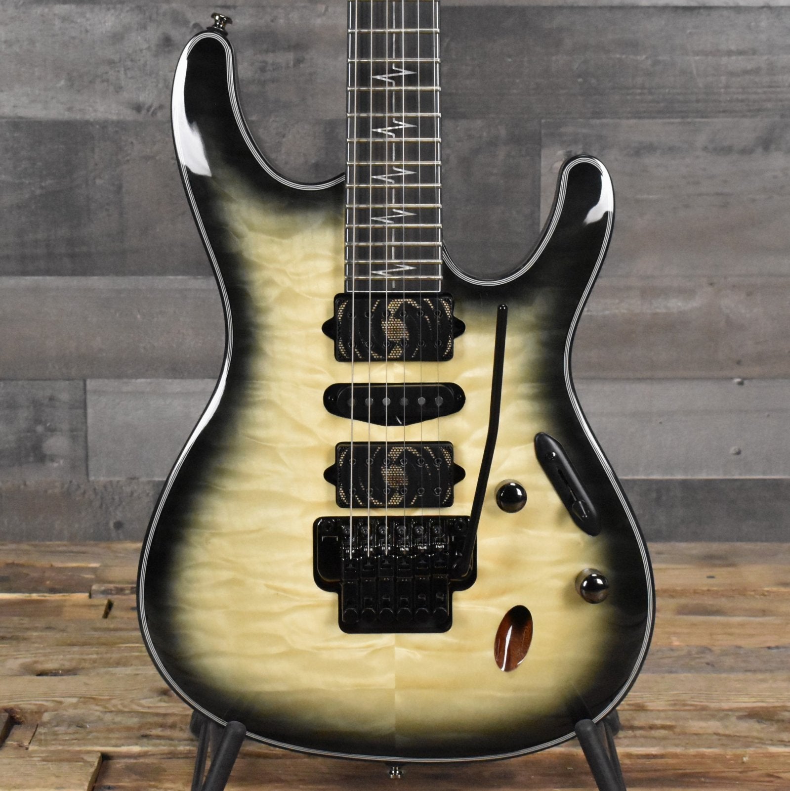 Ibanez JIVA10 Nita Strauss Signature Model - Deep Space Blonde with Gi ...